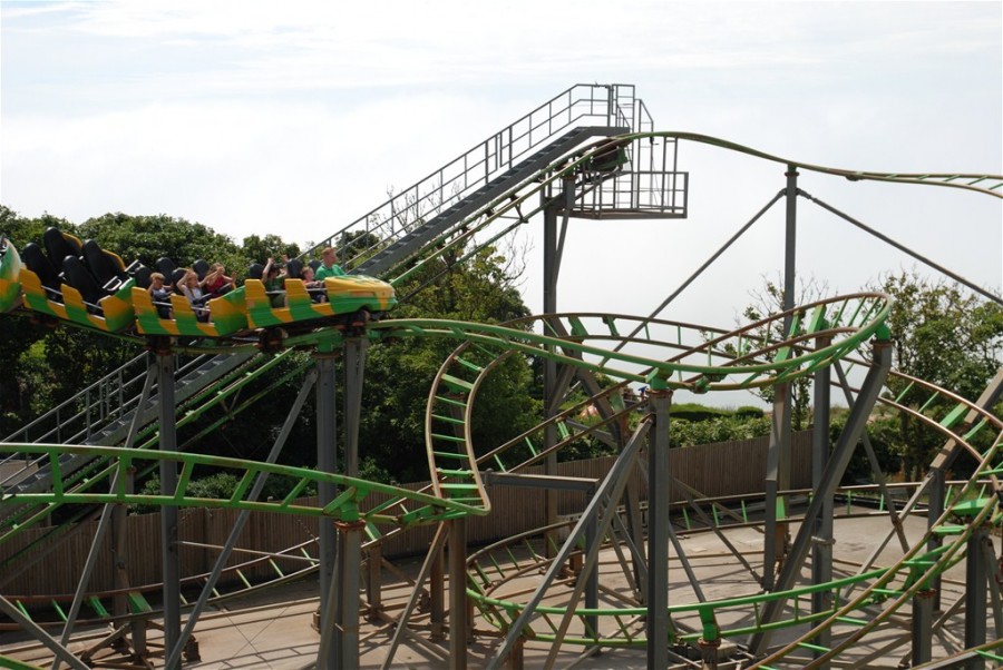 Cliff Hanger Roller Coaster | The Swiss Cottage Shanklin Isle of Wight